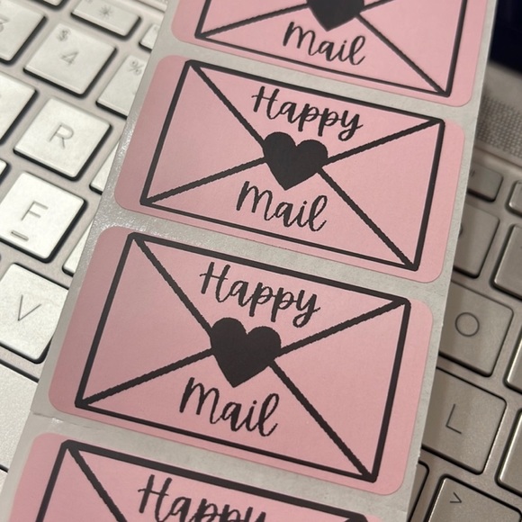 Office | Happy Mail With Heart Stickers | Poshmark